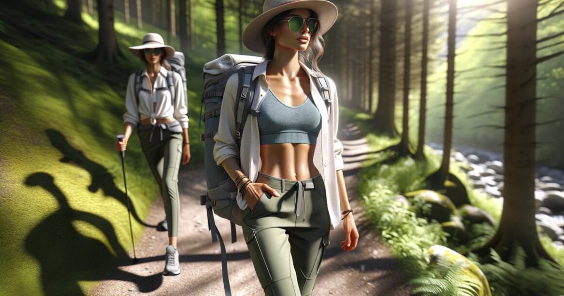 Stylish Hiking Outfit: Trendy Gear for Women's Outdoor Adventures
