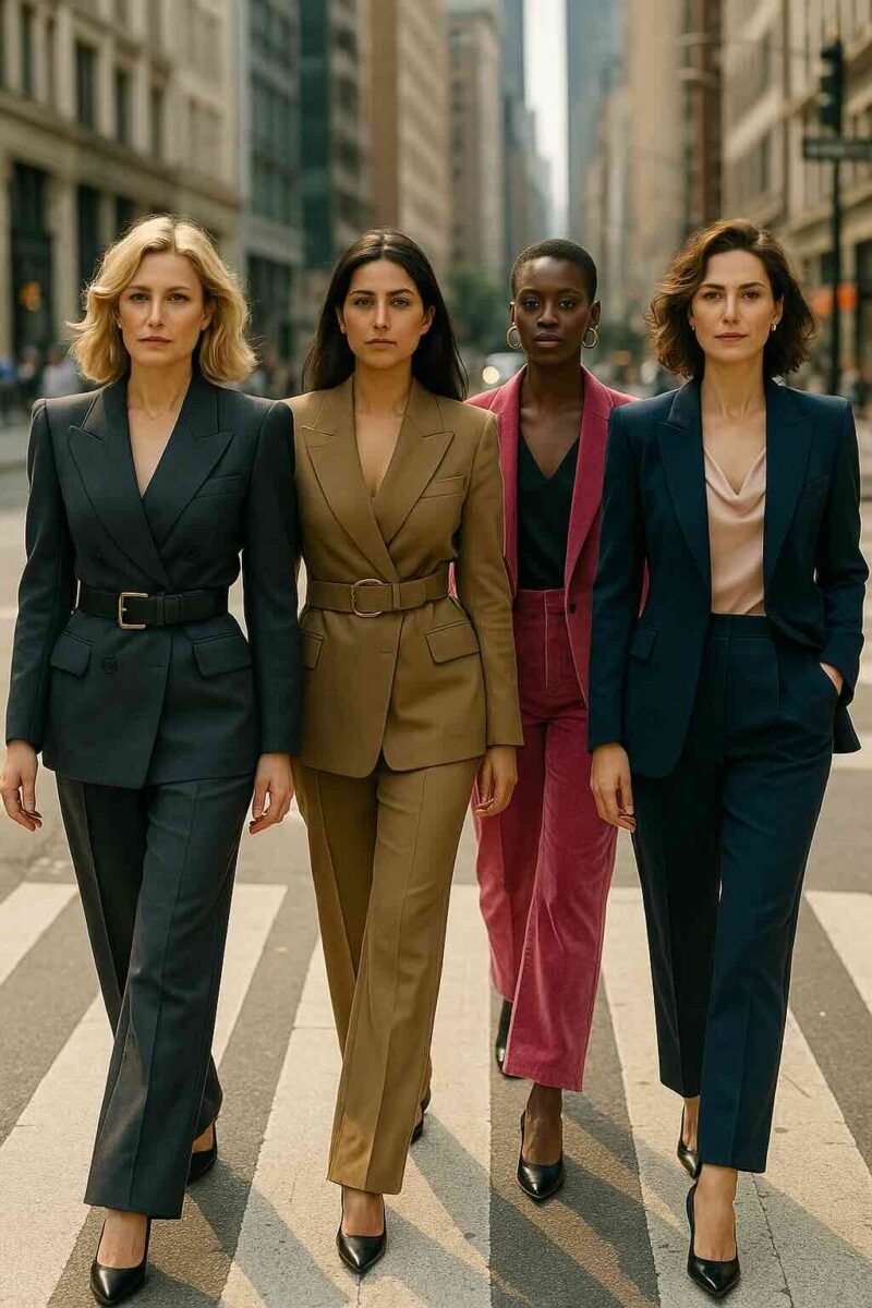 The 80s Power Dressing Reboot: Modern Silhouettes, Bold Statements ...