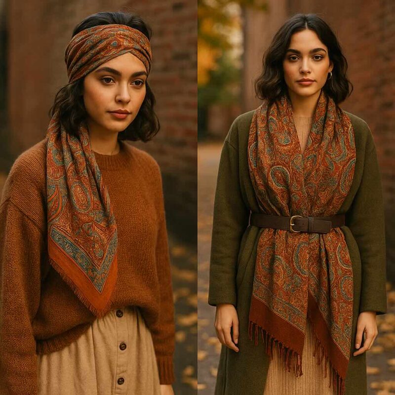 Boho Chic for Fall: Best Scarves & Layered Outfit Ideas