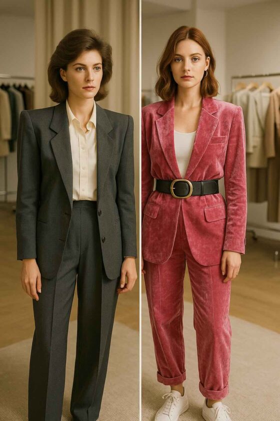 The 80s Power Dressing Reboot: Modern Silhouettes, Bold Statements ...
