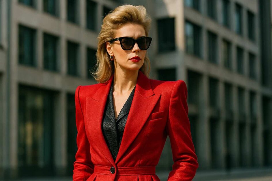 The 80s Power Dressing Reboot: Modern Silhouettes, Bold Statements ...