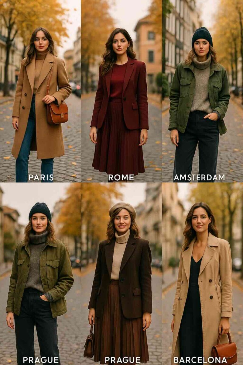 What to Wear in Europe in Fall: Stylish & Practical Travel Outfits
